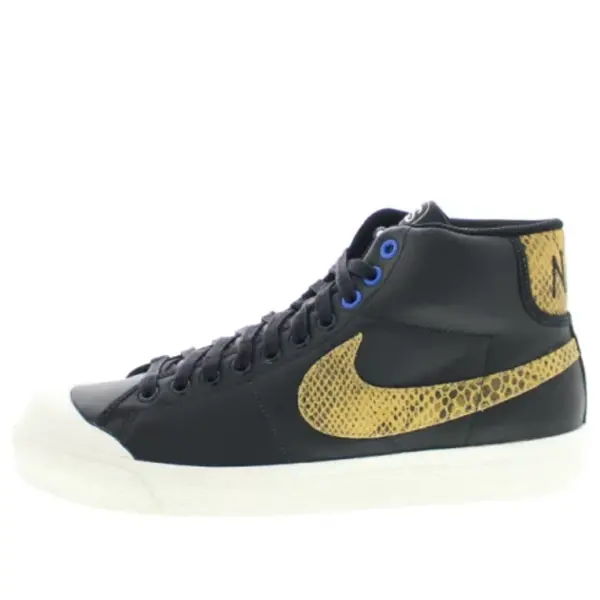 Nike X Stussy All Court Mid Sneakers - Black