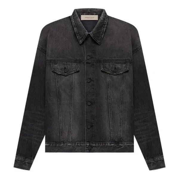 Fear Of God Ss22 Denim Jacket - Black