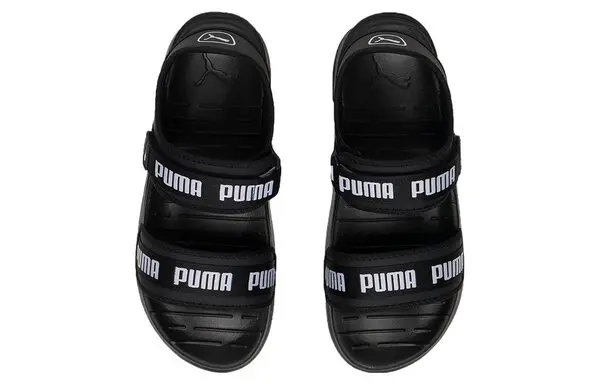 PUMA Softride Slide "wordmark - Black