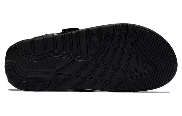 PUMA Softride Slide "wordmark - Black