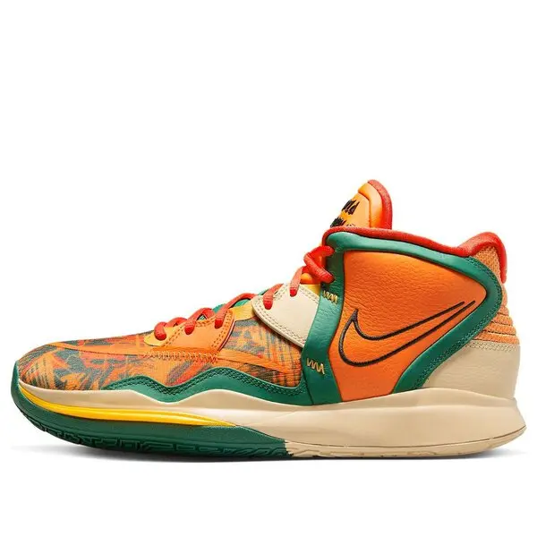 Nike Kyrie Infinity High Top Sneakers - Orange/green