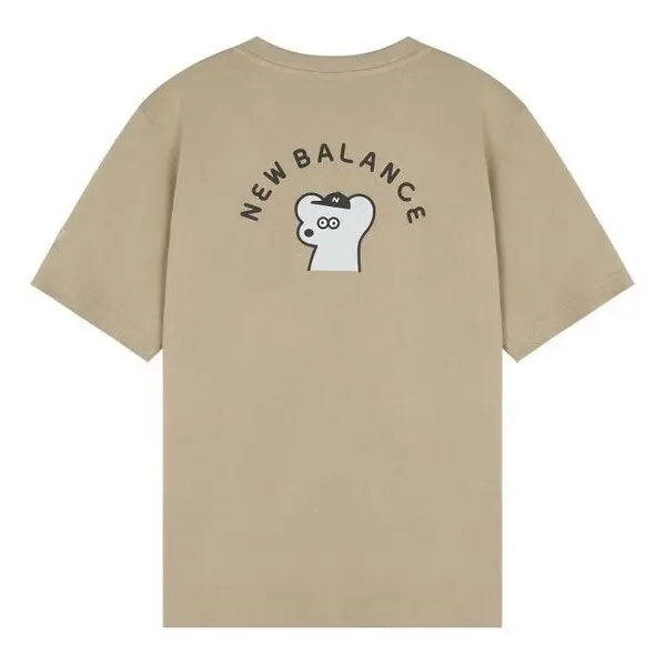 NEW BALANCE X Seiji Andy Graphic Tee - Khaki/white/black