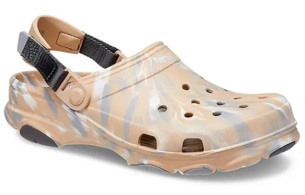 CROCS All Terrain Marbled Classic Clog - Chai/multi