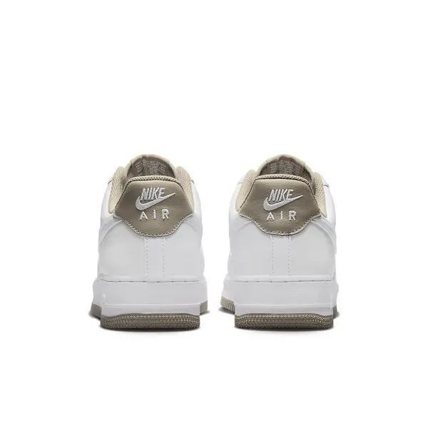 Nike Force 1 '07 Lv8 Low Top Sneakers - White/brown