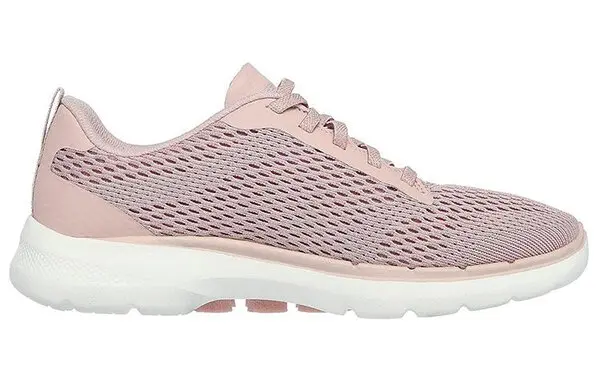 Sketchers Go Walk 6 Athletic Sneakers - Pink