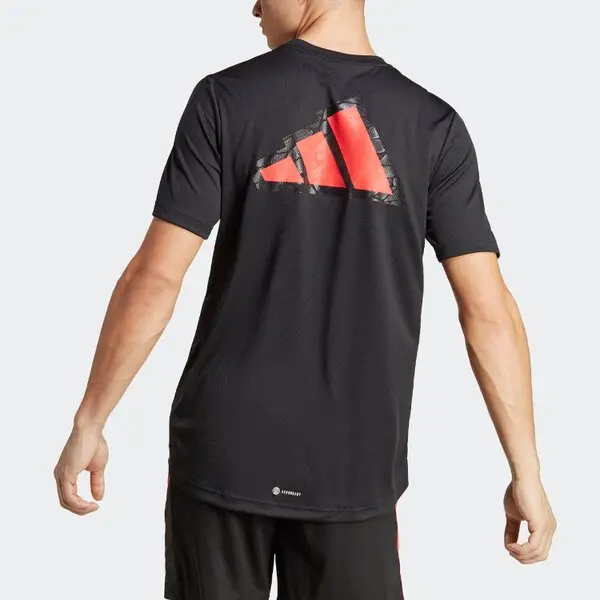Adidas Training T-shirt - Black/transparent