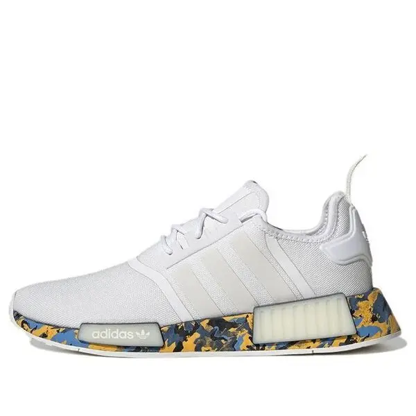 Adidas Nmd_r1 Sneakers With Graphic Print - Cloud White/off White