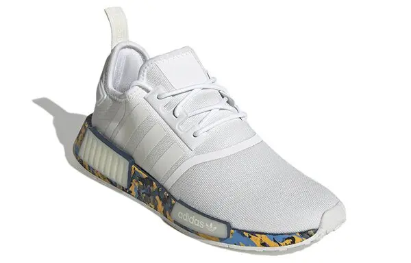 Adidas Nmd_r1 Sneakers With Graphic Print - Cloud White/off White