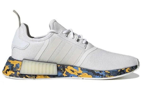 Adidas Nmd_r1 Sneakers With Graphic Print - Cloud White/off White