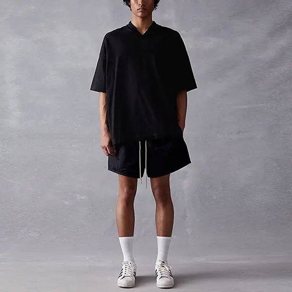 Fear Of God Ss23 V-neck Tee 'jet
