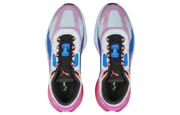 PUMA Extent Nitro Low Top Sneakers - Pink/blue