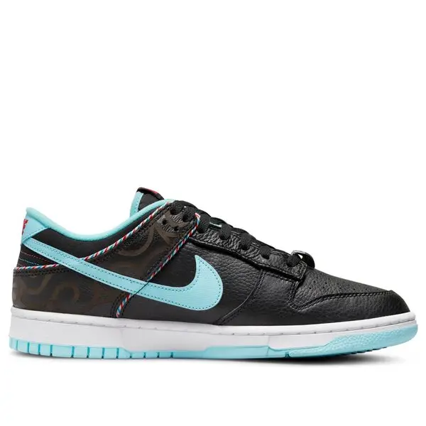 Nike Dunk Low Se "barber Shop - Black/blue