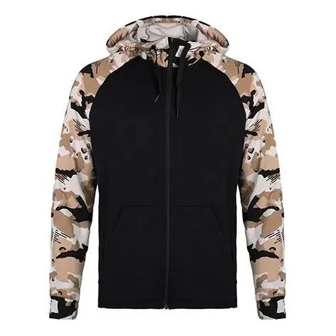 Nike Camouflage Splicing Hooded Jacket