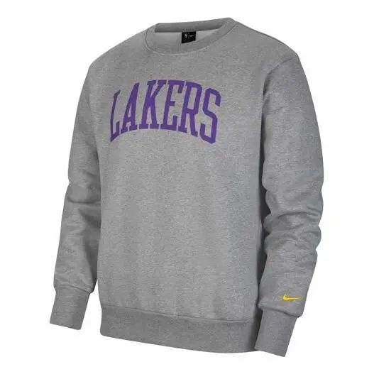 Nike Los Angeles Lakers Courtside Heritage Fleece Round Neck Pullover