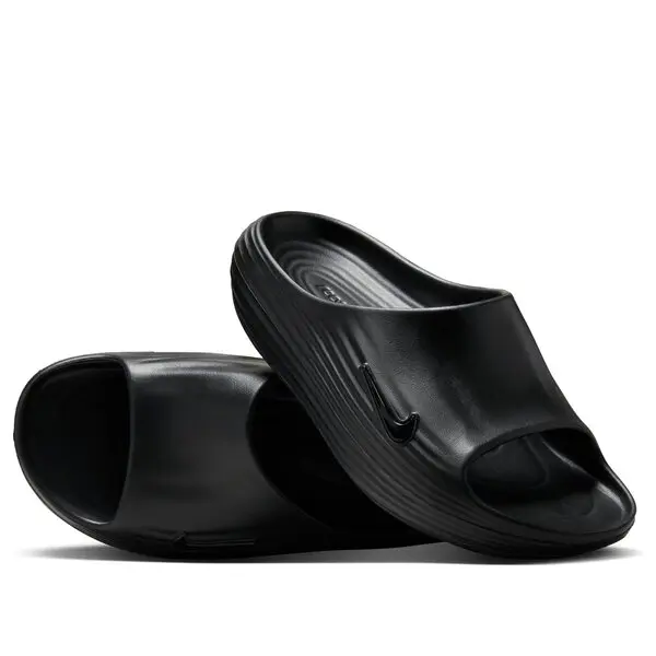Nike Reactx Rejuven8 Slides - Black/black/black