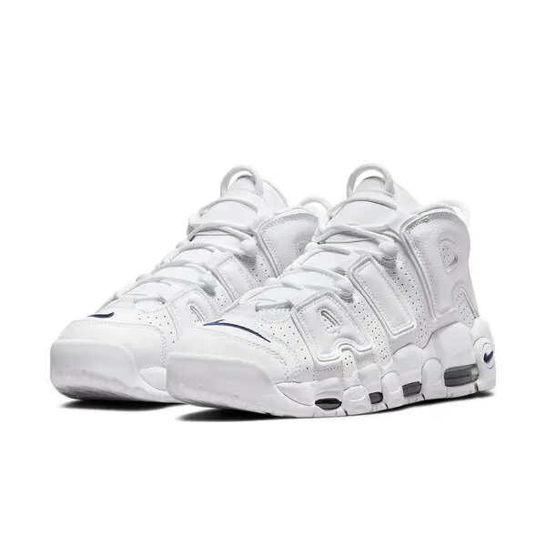 Nike More Uptempo Sneakers - White/midnight Navy