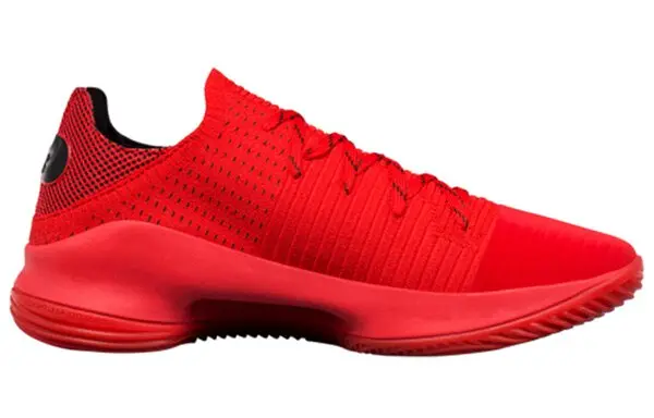 Under Armour Curry 4 Low Top Sneakers - Red