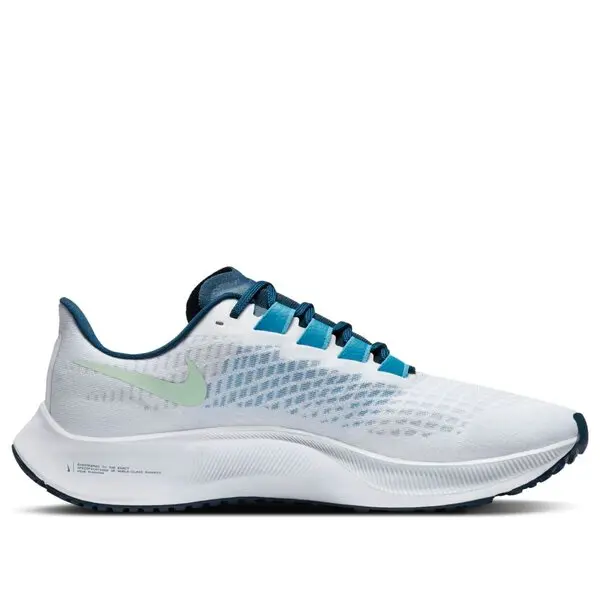 Nike Zoom Pegasus 37 Athletic Sneakers - White/black