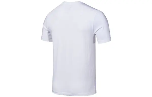 Nike Solid Color Round Neck Pullover Sports Short Sleeve T-shirt - White