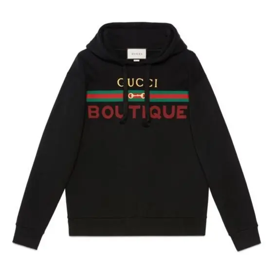 Gucci Boutique Printed Hoodie