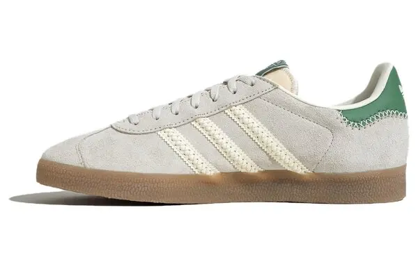 Adidas Gazelle Sneakers - Beige/green