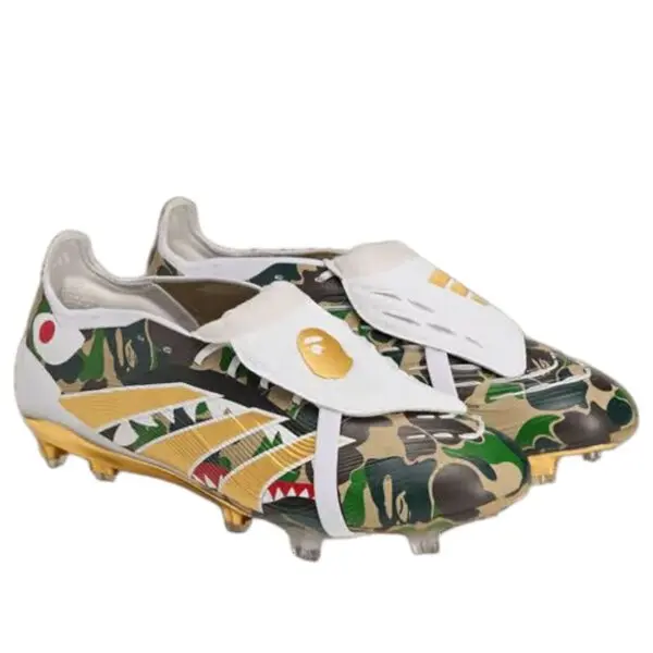 Adidas X Bape Predator Elite Fg 'camo Shark - Brown