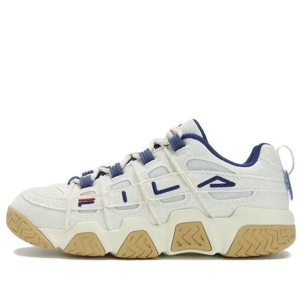 FILA FUSION Barricade Sneakers - White/blue