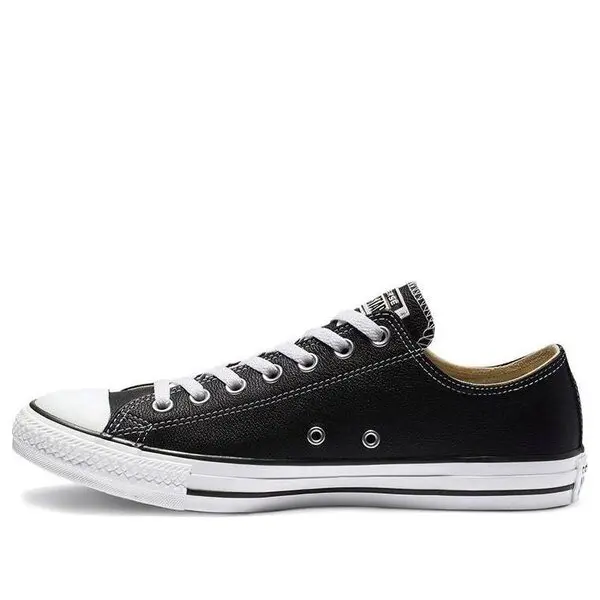 CONVERSE Chuck Taylor All Star Leather Ox Sneakers - Black