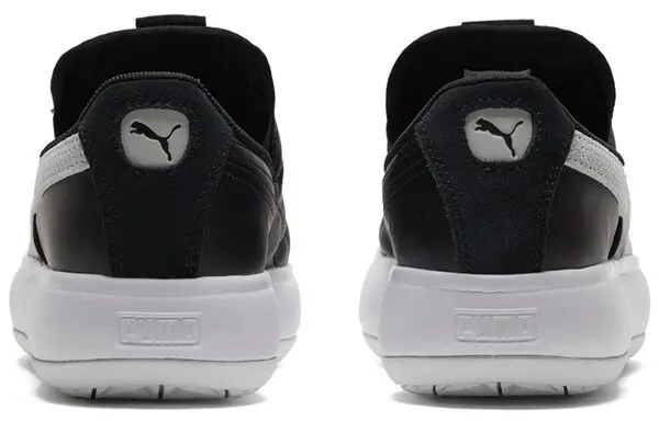 PUMA Suede Mayu Slip-on Shoes - Black/white