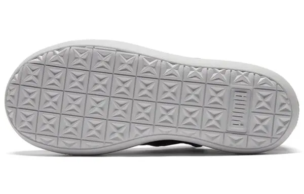 PUMA Suede Mayu Slip-on Shoes - Black/white