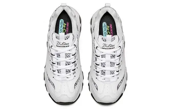 Sketchers D'lites 1.0 Low Top Sneakers