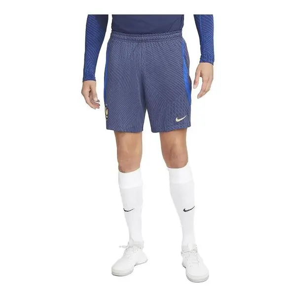 Nike Dri-fit Fff Strike Knit Football Shorts - Navy