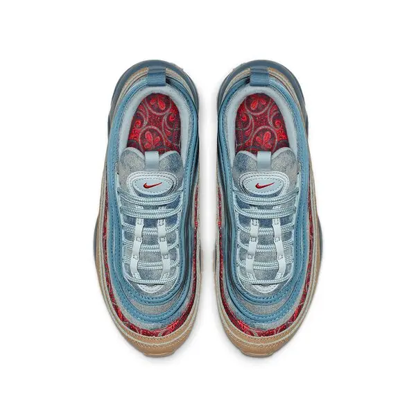 Nike Max 97 'wild West' Sneakers - Brown/grey/red
