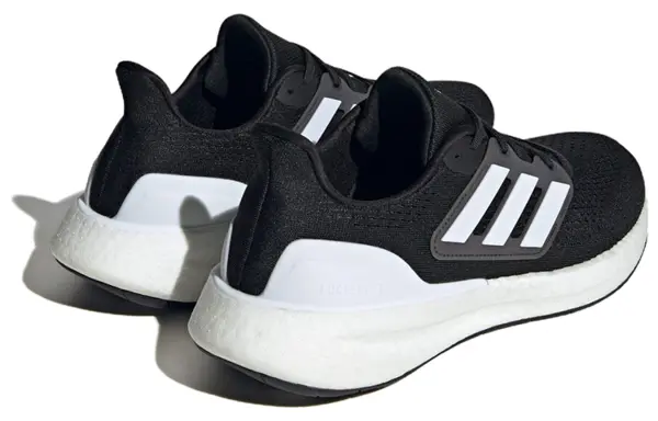 Adidas Pureboost 23 Wide Running Shoes - Core Black/cloud White/carbon