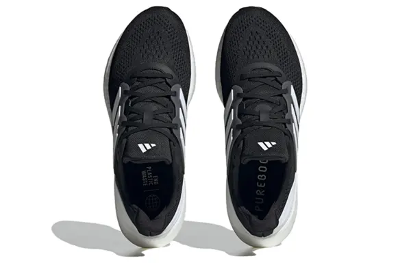 Adidas Pureboost 23 Wide Running Shoes - Core Black/cloud White/carbon