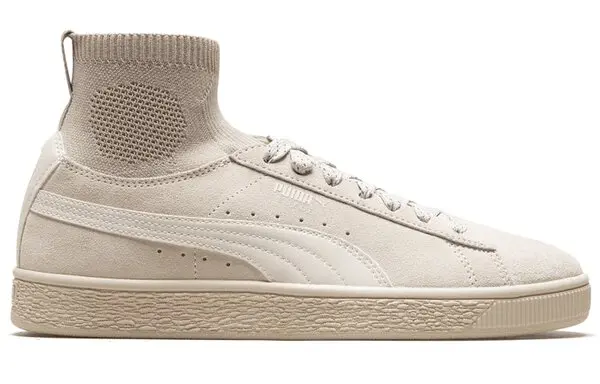 PUMA Suede Classic Sock High Top Sneakers - Brown