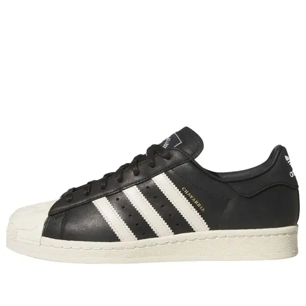 Adidas X Willy Chavarria Superstar Sneakers With Rose Motif