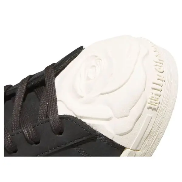 Adidas X Willy Chavarria Superstar Sneakers With Rose Motif
