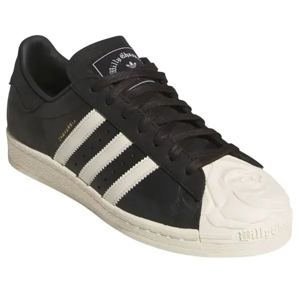 Adidas X Willy Chavarria Superstar Sneakers With Rose Motif