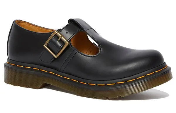 Dr. Martens Mary Jane Buckled Flat Shoes