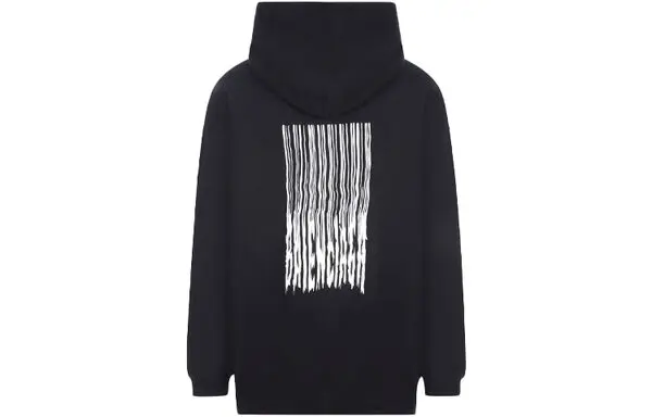 Balenciaga Barcode Cotton Hoodie