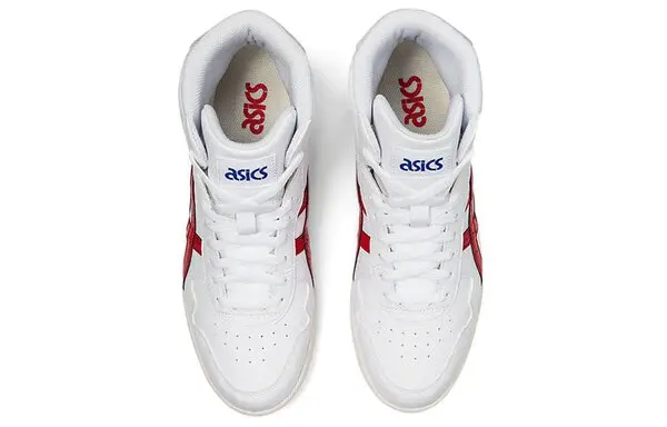 Asics Japan L Mid High Top Sneakers - White/red