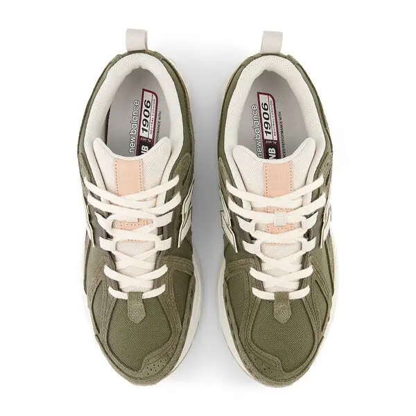 NEW BALANCE 1906f Sneakers - Dark Moss/frappe/timberwolf
