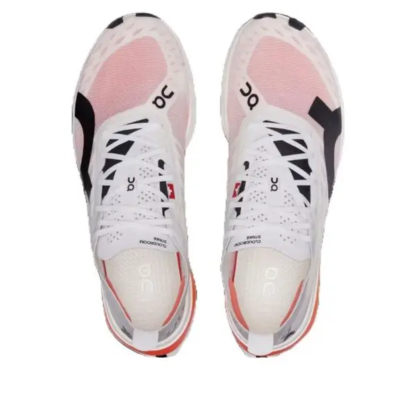 On Cloudboom Strike Performance Running Shoes - White/black/orange