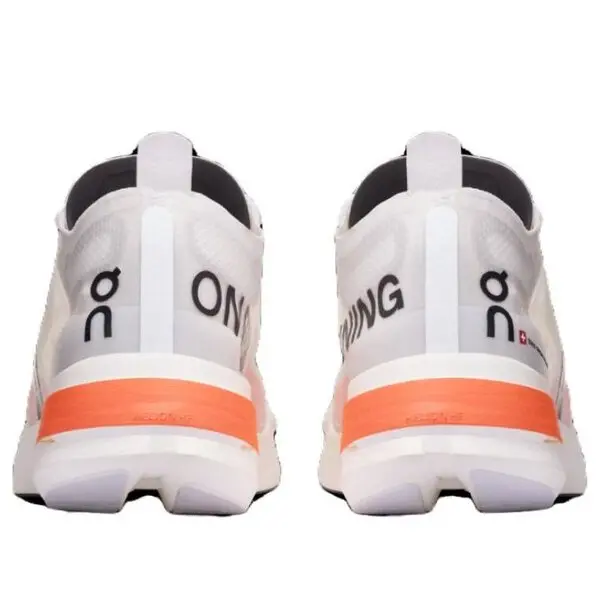 On Cloudboom Strike Performance Running Shoes - White/black/orange