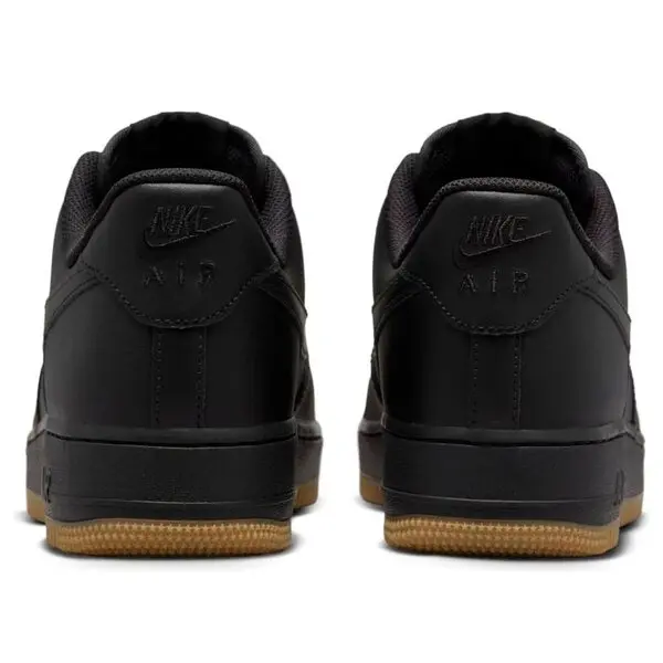 Nike Force 1 '07 "black Gum" Low Top Sneakers