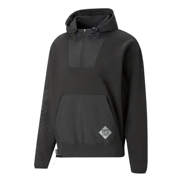 PUMA X Perks And Mini Hoodie 'black - Black/grey