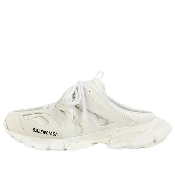 Balenciaga Track Mule - White