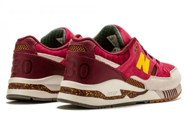 NEW BALANCE Ronnie Fieg X 530 "central Park - Red/yellow