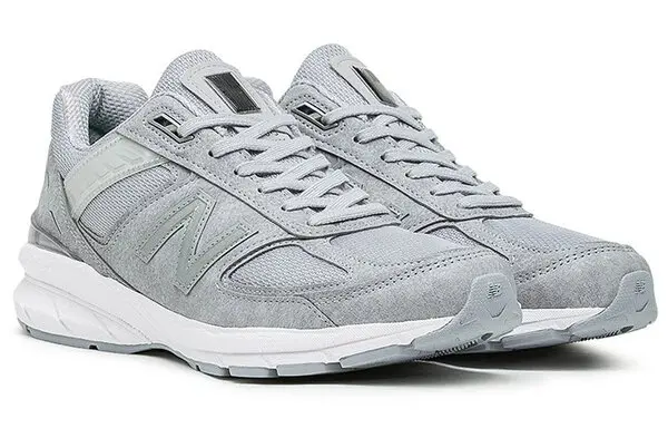 NEW BALANCE 990v5 Made In Usa Vegan Sneakers - Grey